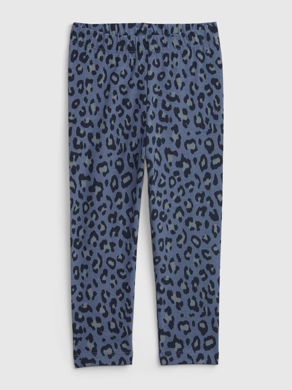 GAP KIDS LEGGINGS ORGANIC LEOPARD - GIRLS