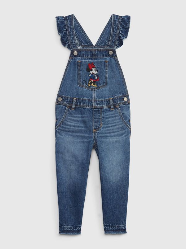 GAP KIDS' BIB JEANS & DISNEY - GIRLS