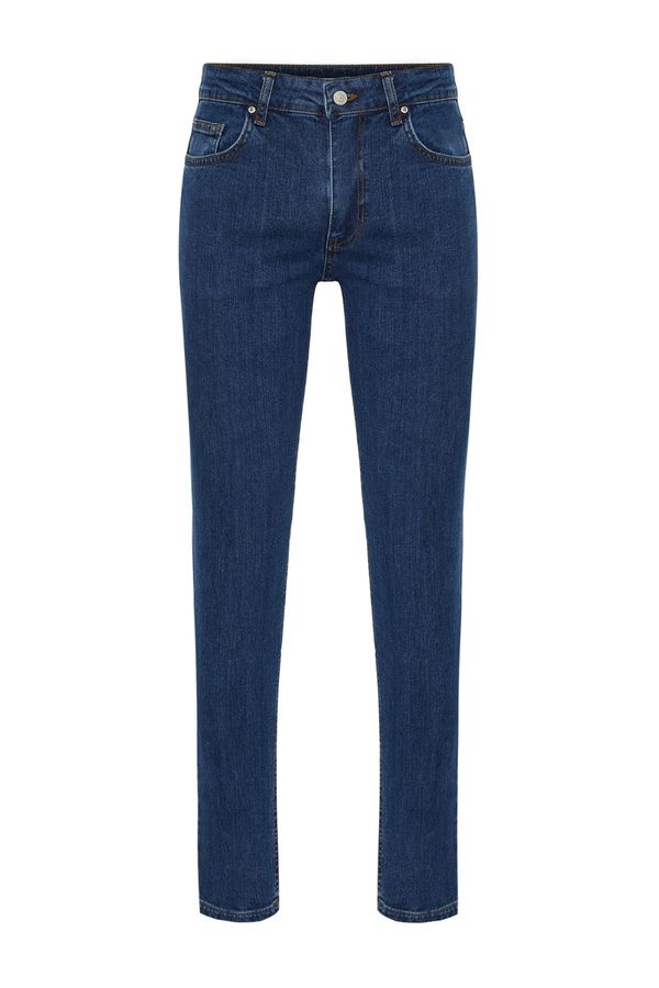 TRENDYOL MEDIUM BLUE SKINNY FIT DENIM JEANS JEANS