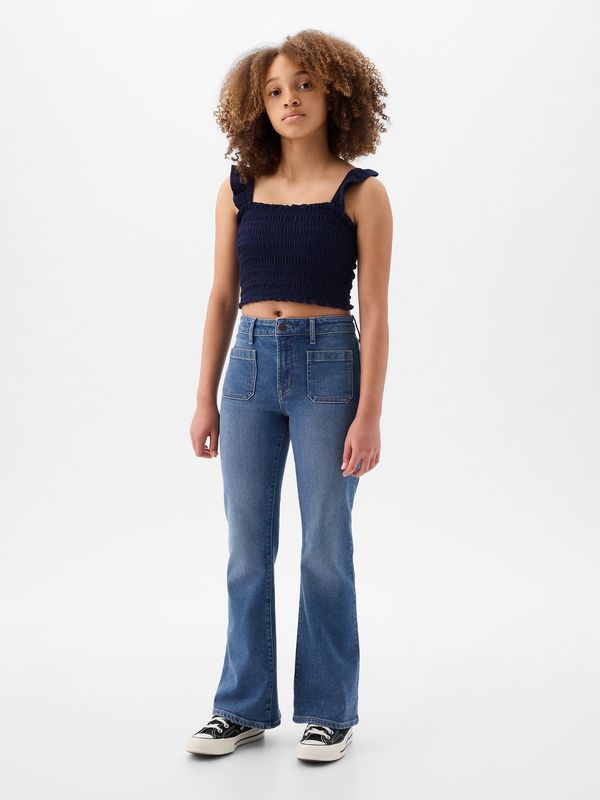 GAP KIDS JEANS FLARE HIGH RISE - GIRLS