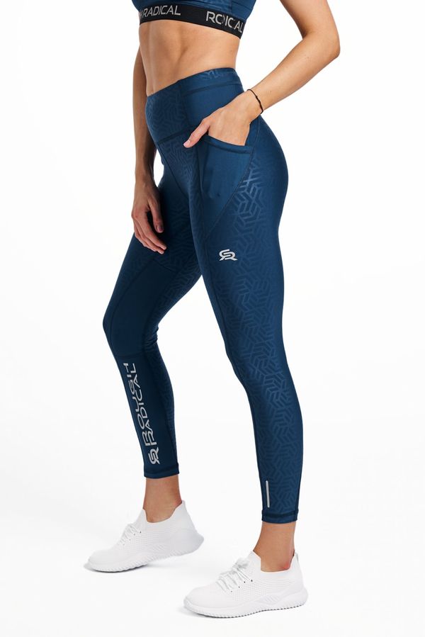 ROUGH RADICAL WOMAN'S LEGGINGS SPEED X NAVY BLUE