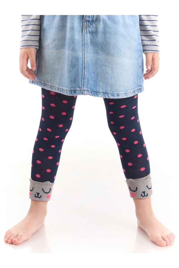 DENOKIDS CAT POLKA DOT GIRLS KIDS SOCKS TIGHTS
