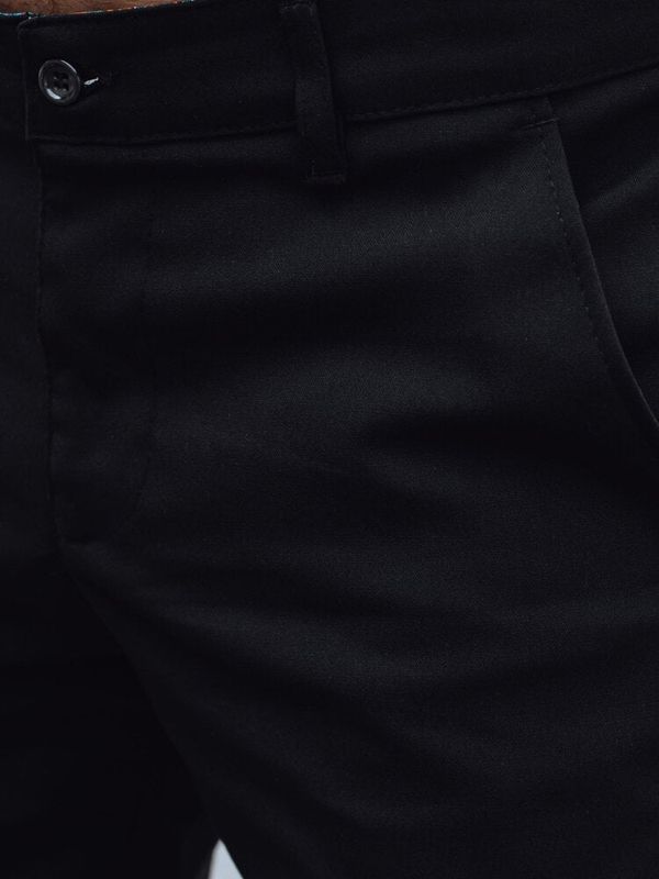MEN'S CASUAL TROUSERS BLACK DSTREET