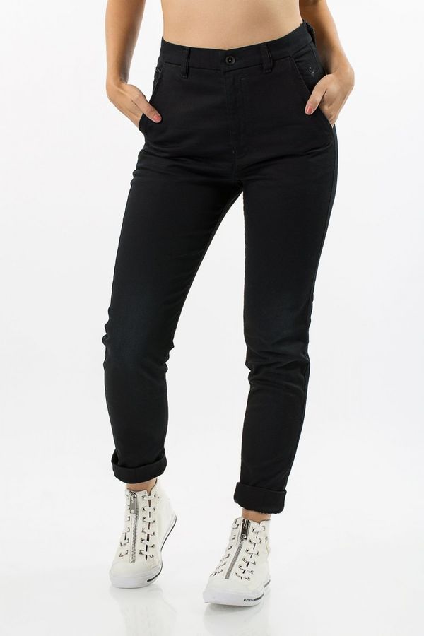 TROUSERS - DIESEL SLIM-CHINO F TROUSERS BLACK