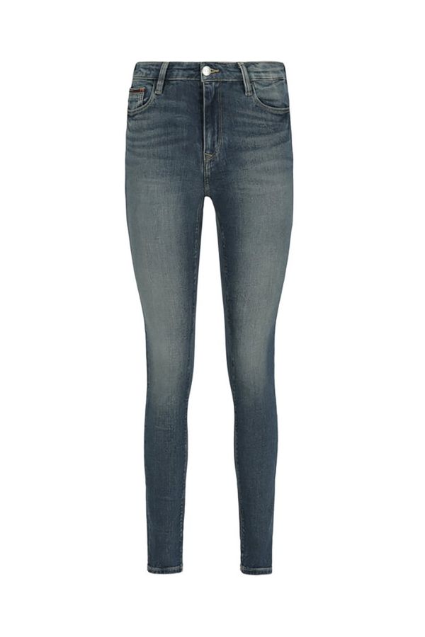 TOMMY JEANS JEANS - HIGH RISE SKINNY SANTANA RBST BLUE