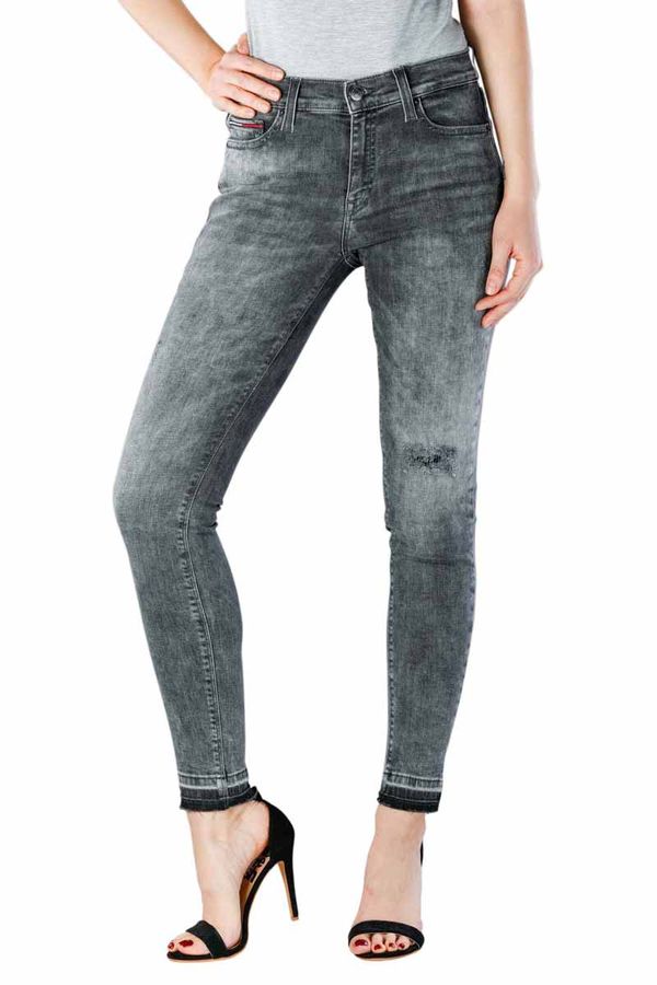 TOMMY JEANS JEANS - TOMMY HILFIGER MID RISE SKINNY NORA SNSTGR GREY