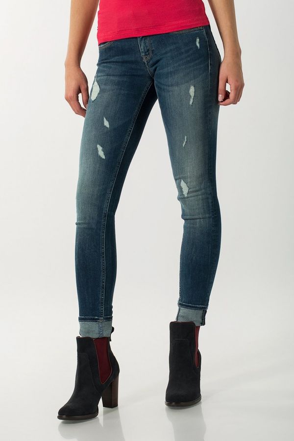 TOMMY JEANS JEANS - TOMMY HILFIGER LOW RISE SKINNY SOPHIE DYASTD BLUE