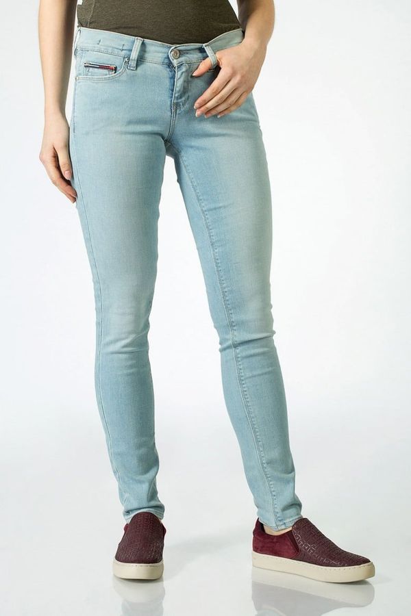 TOMMY JEANS JEANS - TOMMY HILFIGER MID RISE SKINNY NORA SGBST BLUE