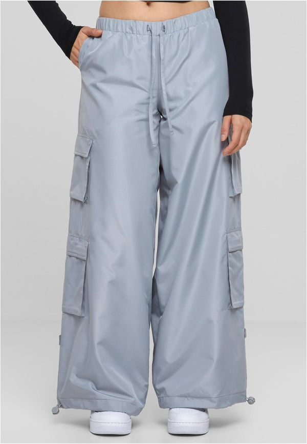 WOMEN'S RIPSTOP DOUBLE CARGO PANTS GRAY