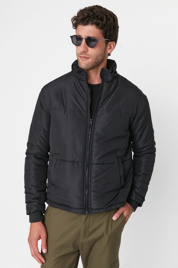 TRENDYOL BLACK REGULAR FIT PUFFER JACKET