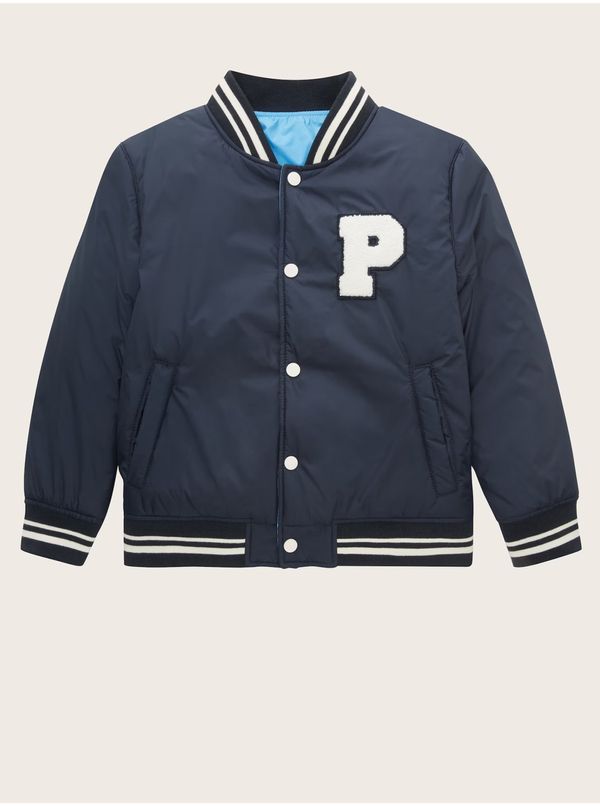 DARK BLUE BOY BOMBER TOM TAILOR - BOYS