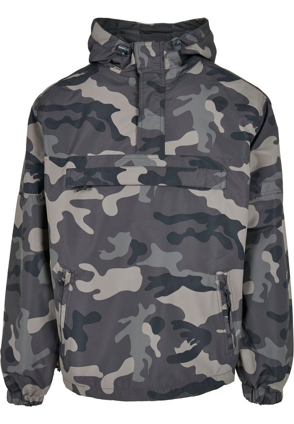 SUMMER PULL OVER JACKET GREY CAMO