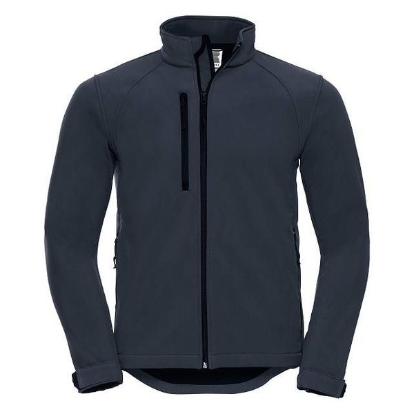 NAVY BLUE MEN'S JACKET SOFT SHELL RUSSELL
