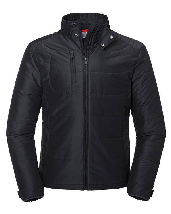 MEN'S BLACK CROSS JACKET RUSSELL