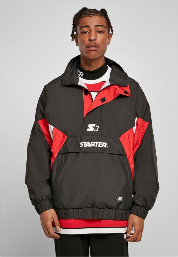 STARTER WINDBREAKER BLACK/CITY RED/WHITE