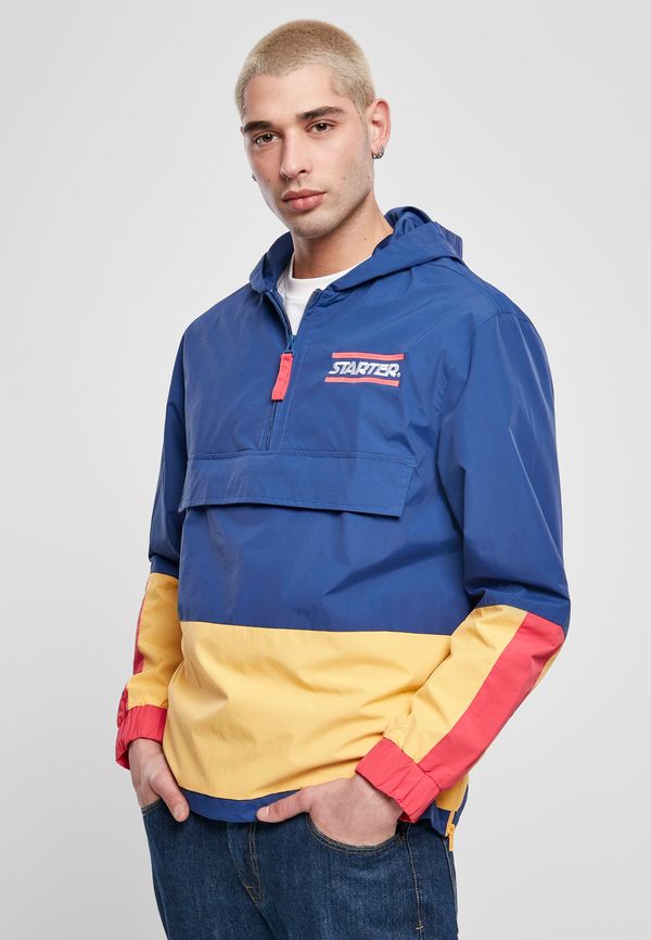 STARTER MULTICOLORED LOGO WINDBREAKER RED/BLUE/YELLOW