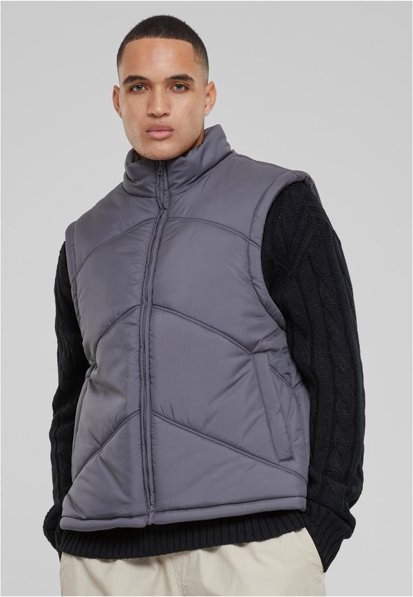 ARROW PUFFER VEST DARKSHADOW