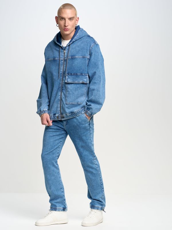 BIG STAR MAN'S JACKET OUTERWEAR 130364 MEDIUM DENIM-319