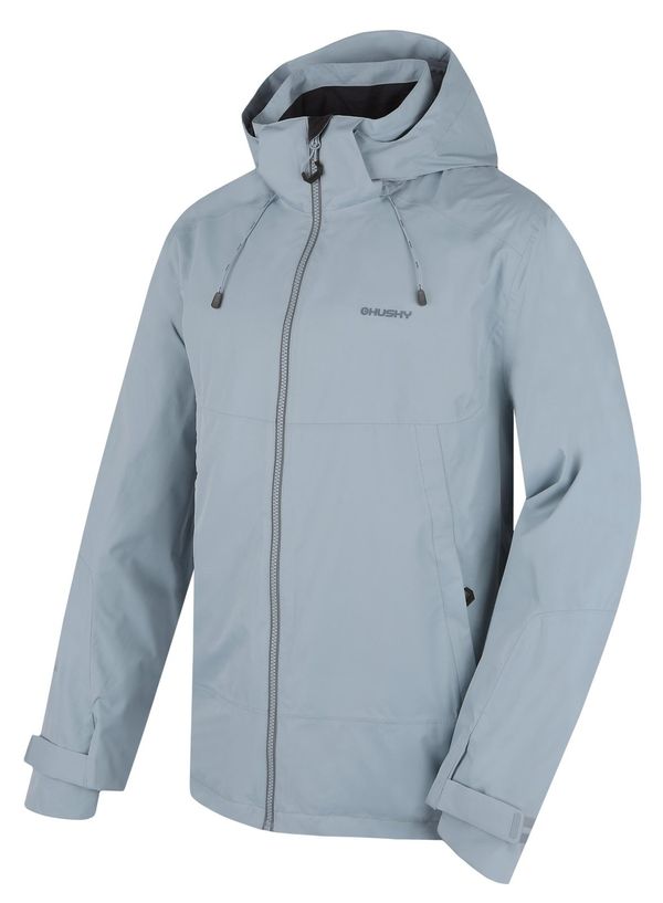 MEN'S HARDSHELL JACKET HUSKY NELORY M LIGHT BLUE