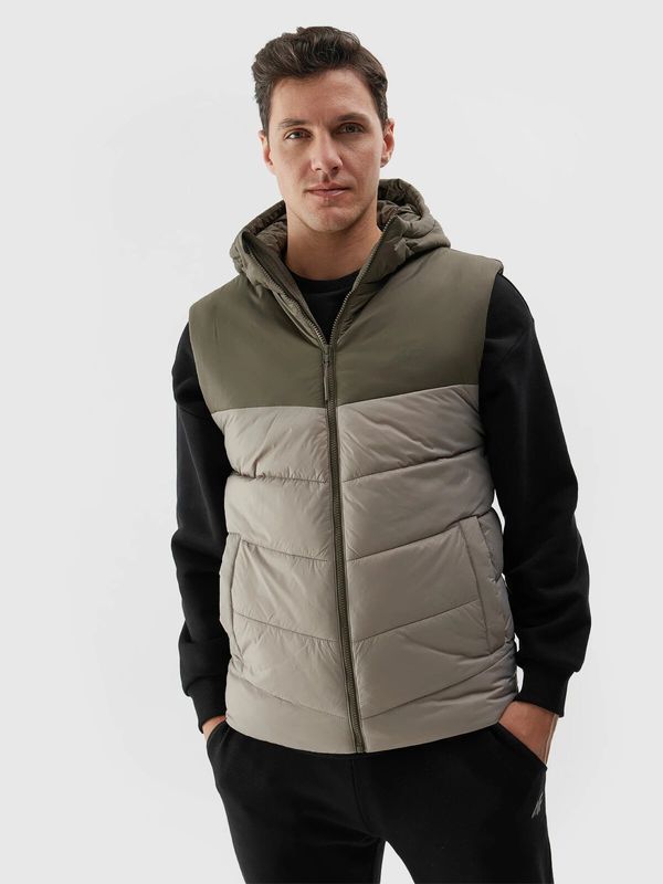 MEN'S 4F DOWN GILET - KHAKI