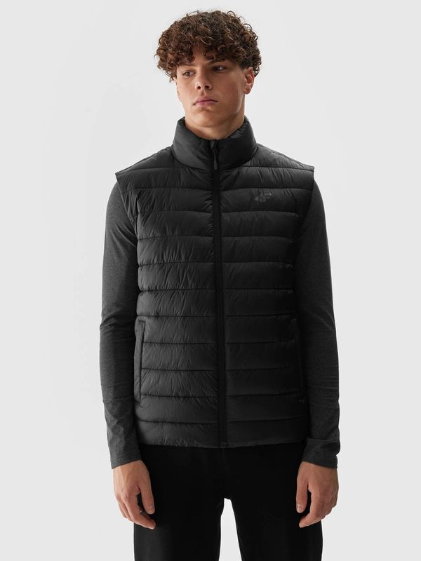 MEN'S 4F DOWN VEST - BLACK