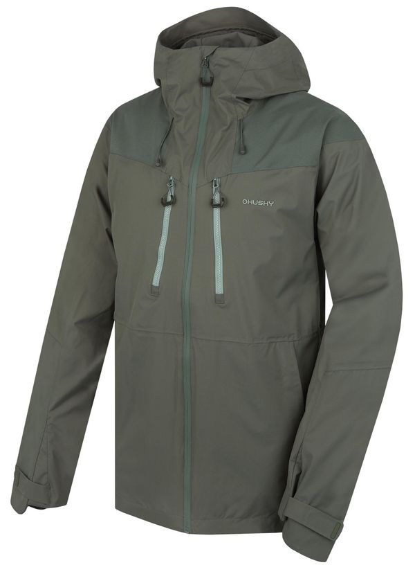 MEN'S HARDSHELL JACKET HUSKY NICKER M FADED GREEN