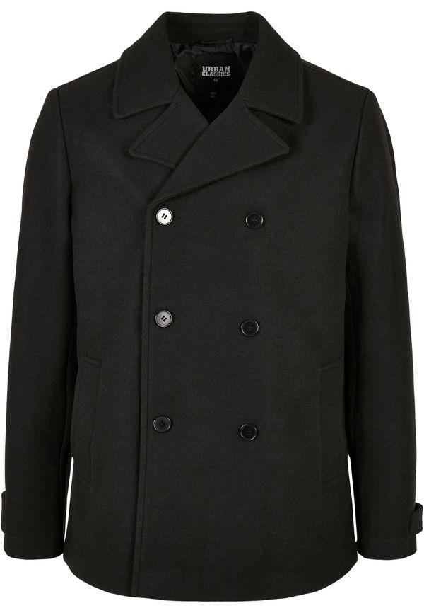 CLASSIC BLACK PEA COAT
