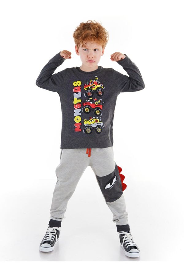 DENOKIDS MONSTER RACE BOYS T-SHIRT PANTS SUIT