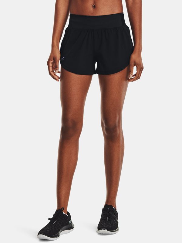 UNDER ARMOUR SHORTS UA SPEEDPOCKET PERF SHORT-BLK - WOMEN