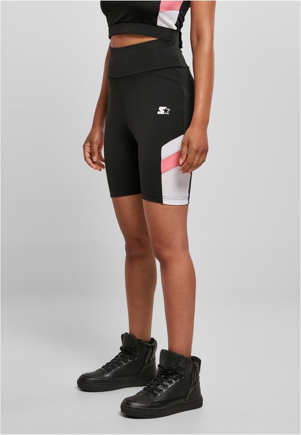 WOMEN'S STARTER CYCLE SHORTS BLACK/WHITE