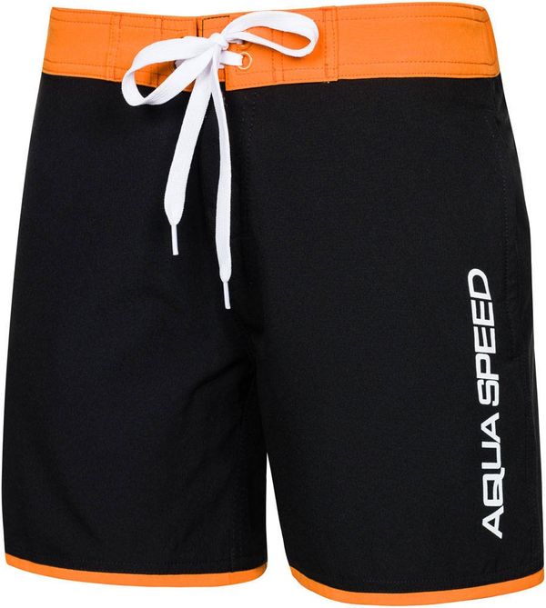 AQUA SPEED KIDS'S SWIMMING SHORTS EVAN JUNIOR