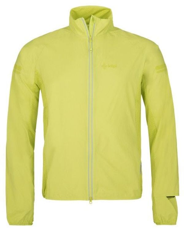 MEN'S RUNNING JACKET KILPI TIRANO-M LIGHT GREEN