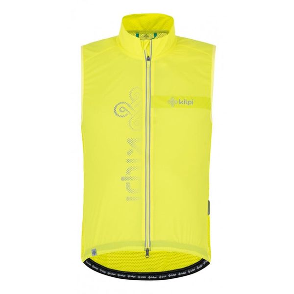 MEN'S RUNNING VEST KILPI FLOW-M LIGHT GREEN