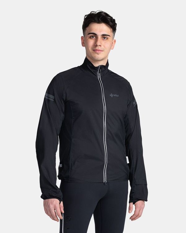 MEN'S RUNNING JACKET KILPI TIRANO-M BLACK