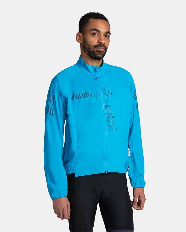 MEN CYCLING JACKET KILPI RAINAR-M BLUE