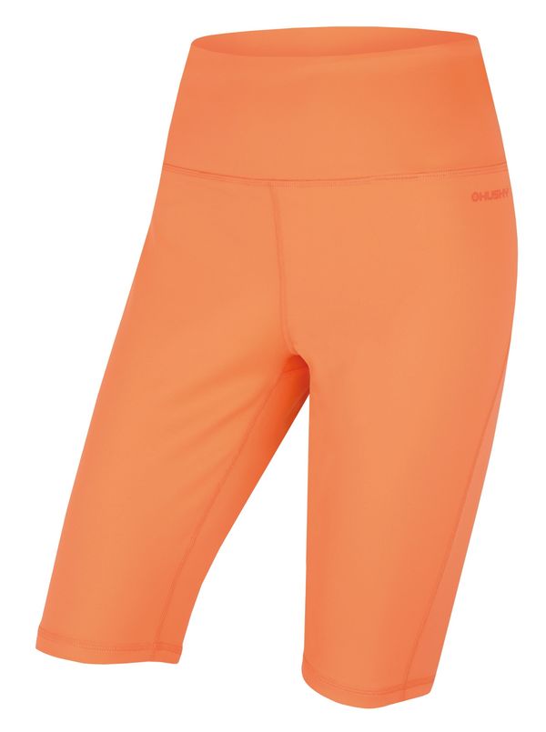 WOMEN'S RUNNING SHORTS HUSKY DALU L LIGHT ORANGE