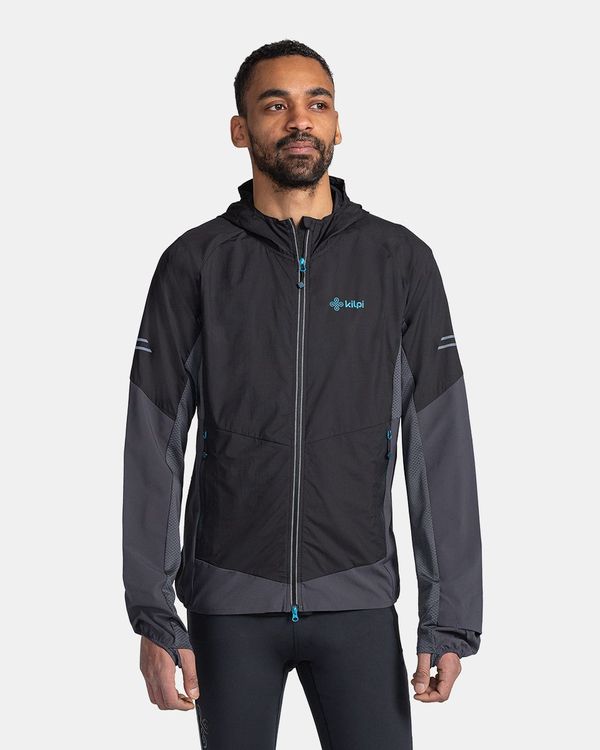 MEN'S RUNNING JACKET KILPI RAYEN-M BLACK
