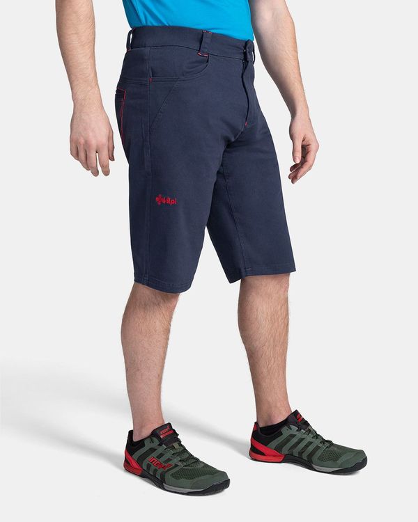 MEN'S COTTON SHORTS KILPI ALLES-M DARK BLUE