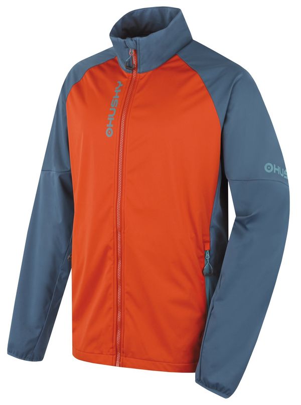 MEN'S SOFTSHELL JACKET HUSKY SULI M TURQUOISE/BROWN