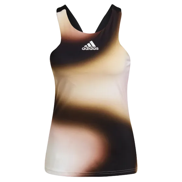 ADIDAS MELBOURNE Y-TANK SANDY BEIGE M WOMEN'S TANK TOP