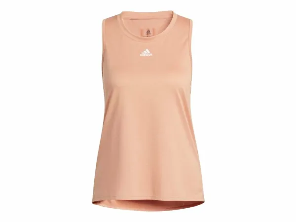 adidas Training 3-Stripes Tank Ambient Blush Women's Tank Top