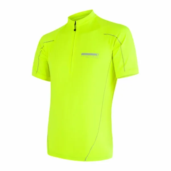MEN'S JERSEY SENSOR CYKLO ENTRY NEON YELLOW