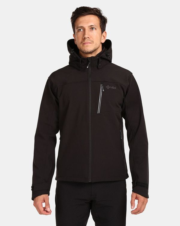 MEN'S SOFTSHELL JACKET KILPI RAVIO-M BLACK