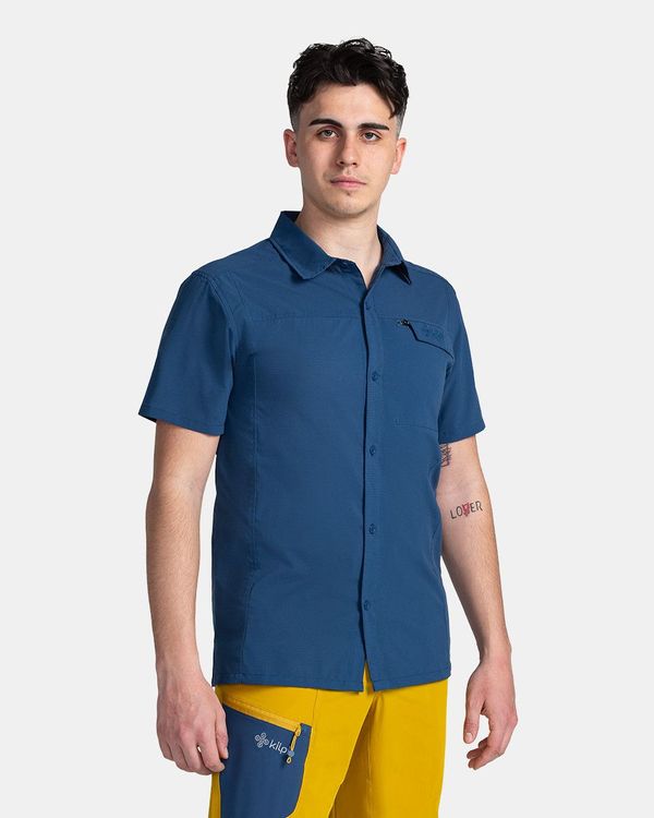 MEN'S TECHNICAL SHIRT KILPI BOMBAY-M DARK BLUE