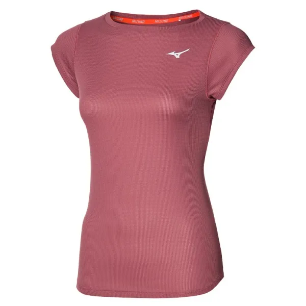 DÁMSKÉ TRIČKO MIZUNO DRYAEROFLOW TEE RENAISSANCE ROSE, L
