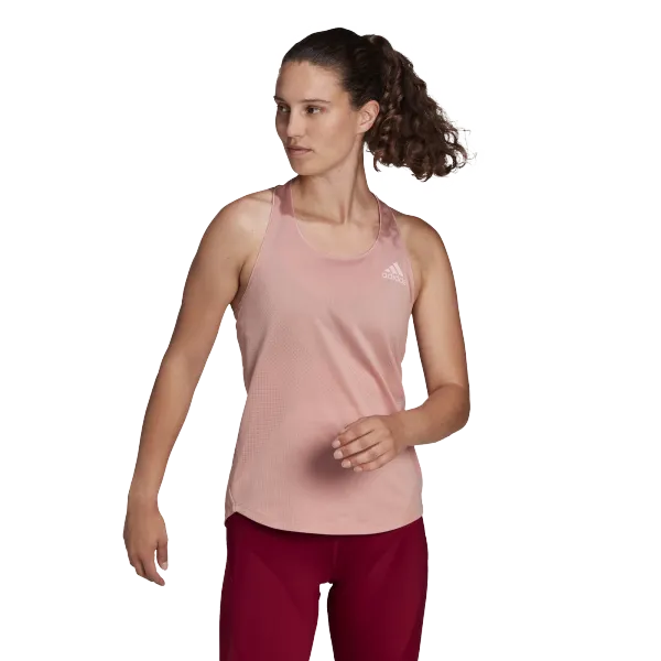 ADIDAS ADIZERO TANK WONDER MAUVE WOMEN'S TANK TOP