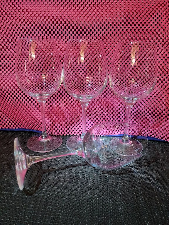 Case za vino kristal Rosenthal,duvano staklo 80,90te. Case tanji