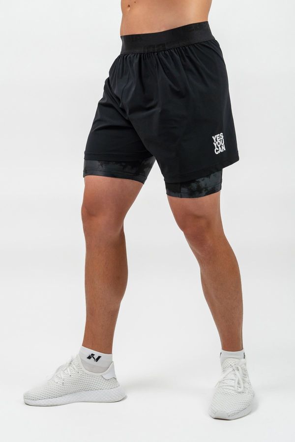 NEBBIA COMPRESSION SHORTS 2IN1 WITH MOBILE POCKET PERFORMANCE