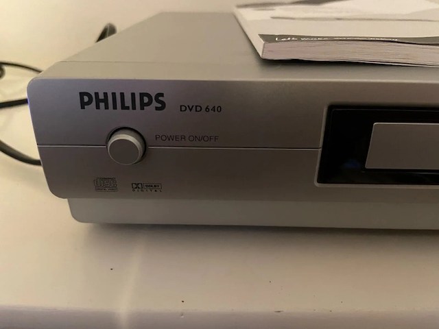 Philips DVD 640 DVD plejer