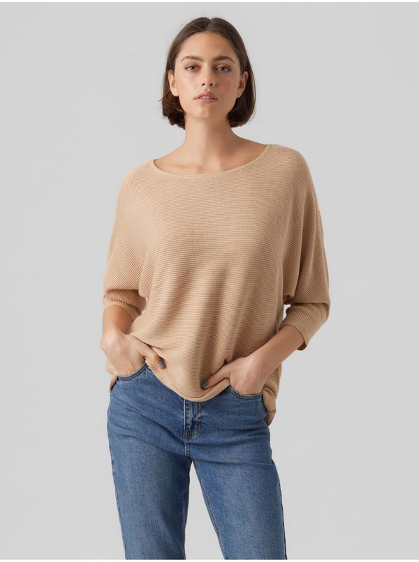 ŽENSKI DŽEMPER VERO MODA BEIGE